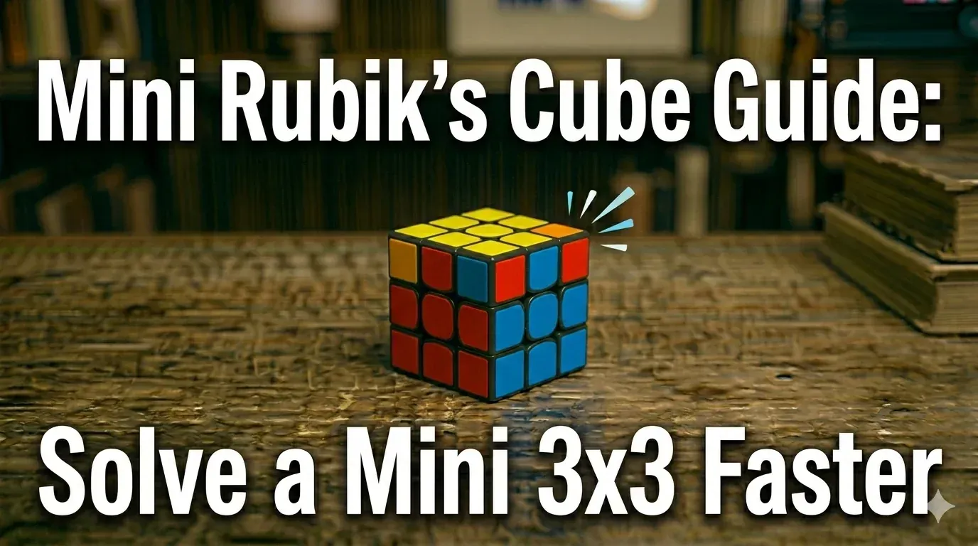 Mini Rubik's Cube Guide: Solve a Mini 3x3 Faster